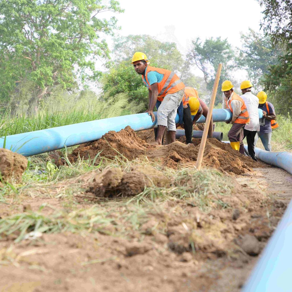 Halmillawa Pipe Laying project – RS Projects pvt LTD